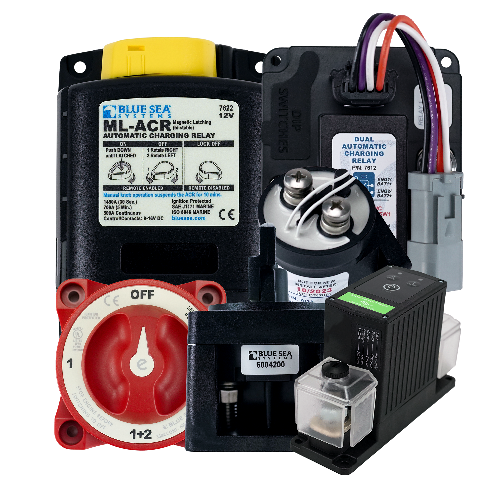 Merlin Power Battery Switches & Contactors Components UK