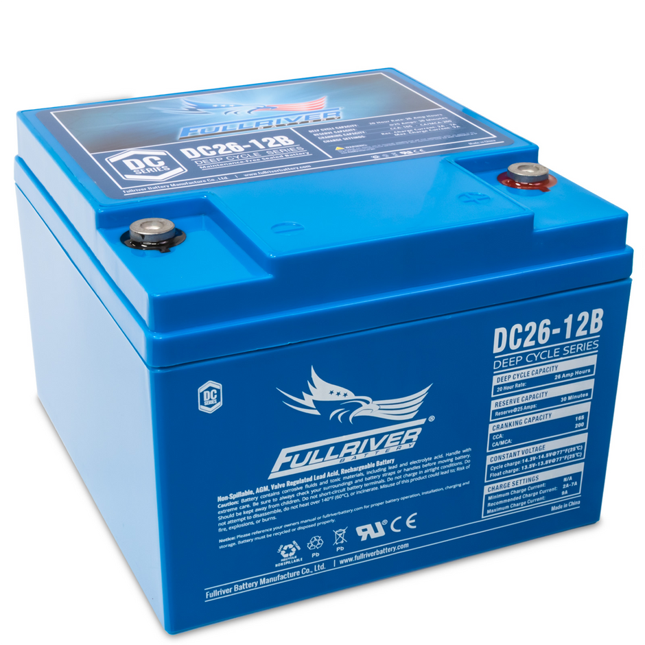 Fullriver Battery DC Series Deep Cycle Batteries – Merlin Power