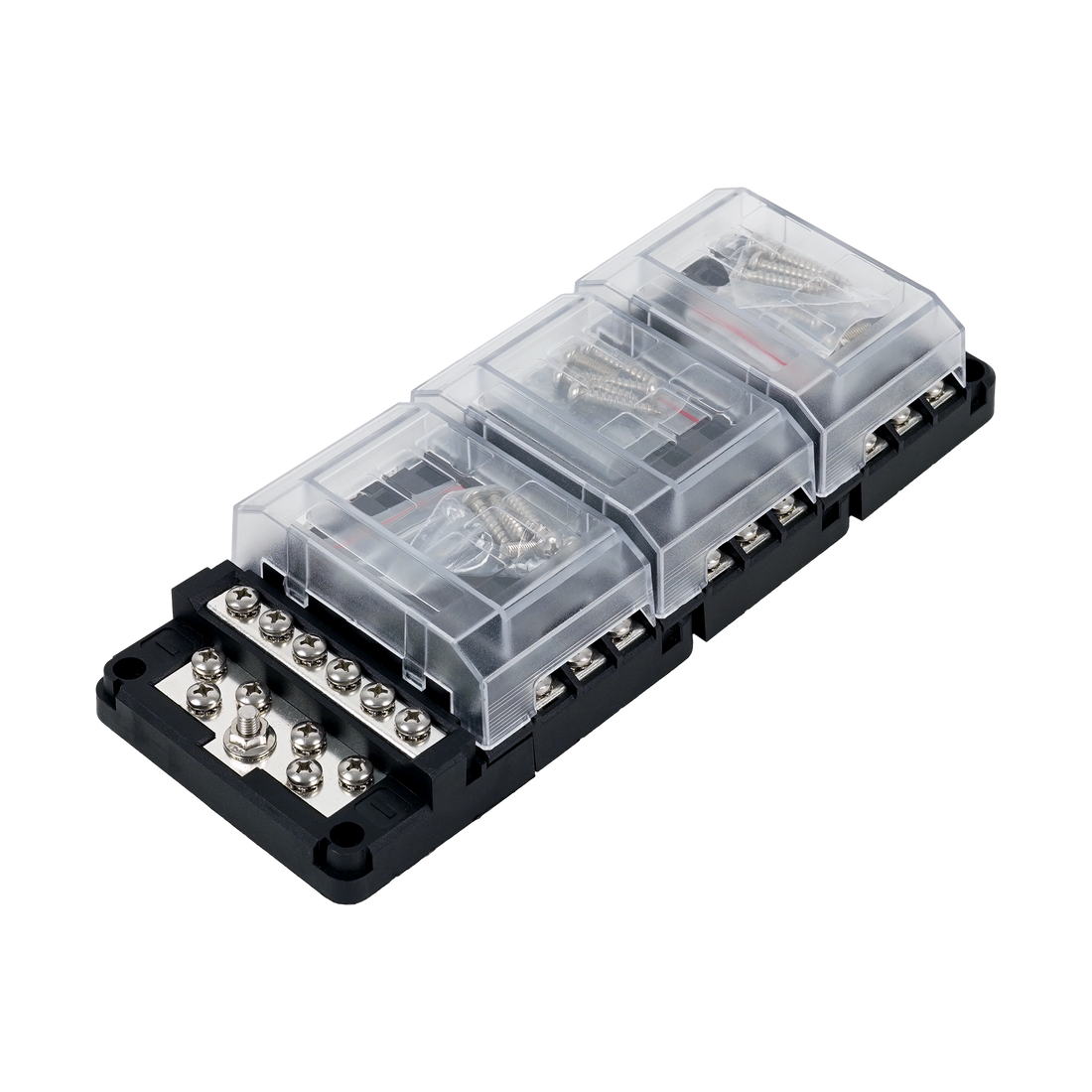 RT Fuse Block, 18 Pos w/Ground & LED Indication – Merlin Power