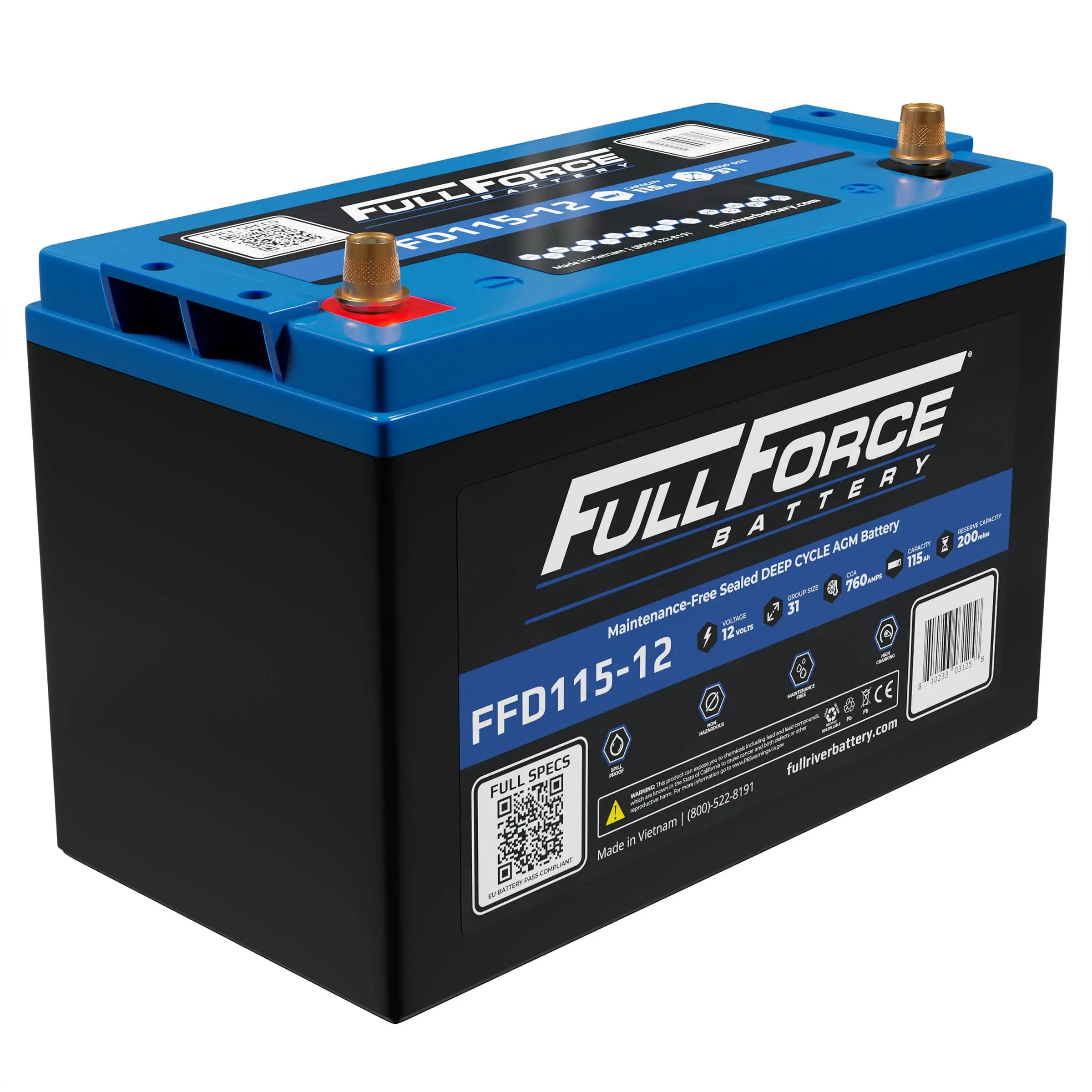 Full Force Battery FFD115-12 – Merlin Power